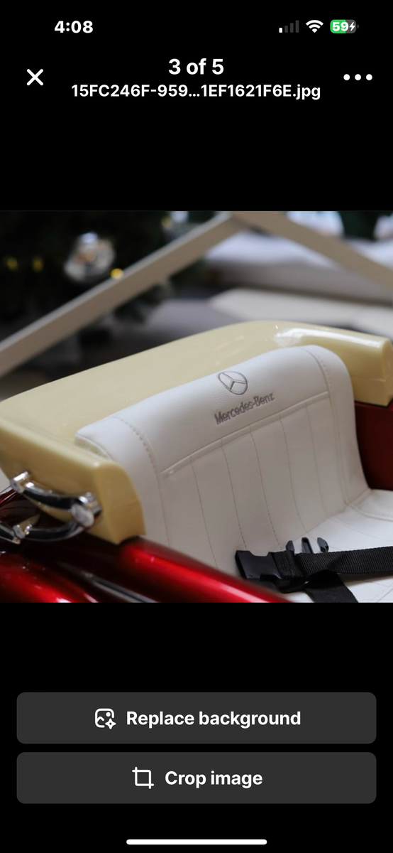 💯 Free Shipping LICENSED MERCEDES CLASSIC 300 S UPGRADED 12V 7AH PAREN ...